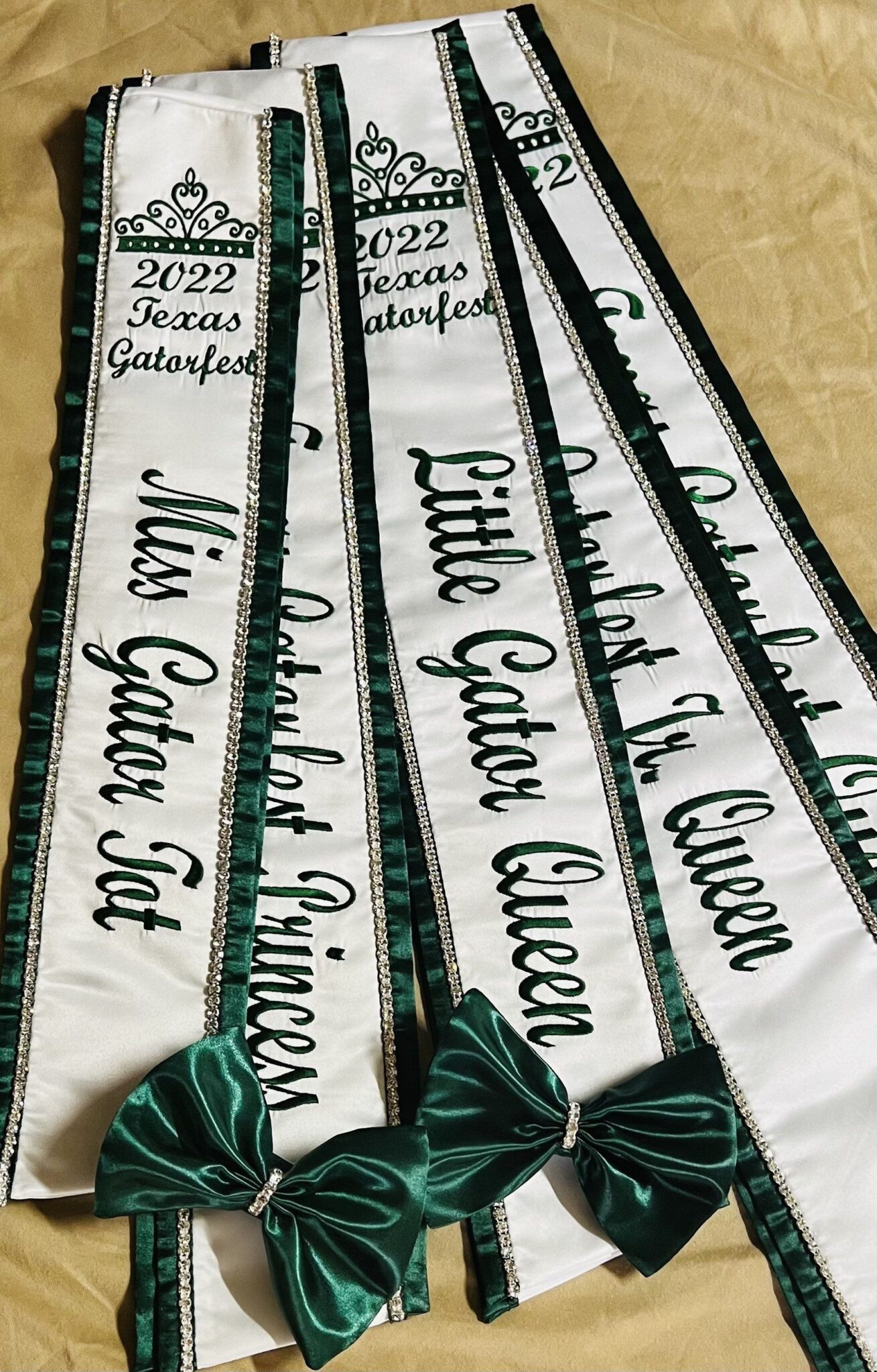 Elegant Pageant Sash | Custom Quality with Premium Craft - Sashesmaker